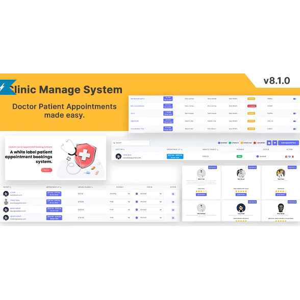 Clinic Management System – Doctor Patient Appointment Management System ...